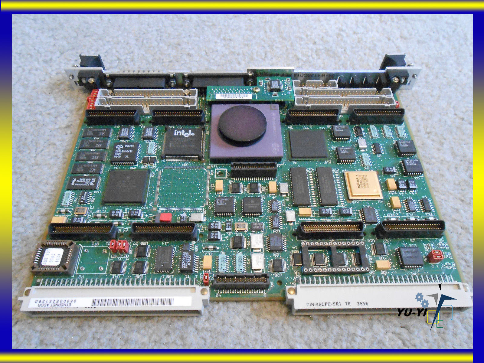 MOTOROLA MVME162-512A MC68040 CPU, 32MHZ, 4MB DRAM MEMORY, 512KB SRAM, 1MB FLASH - PLC DCS SERVO ...